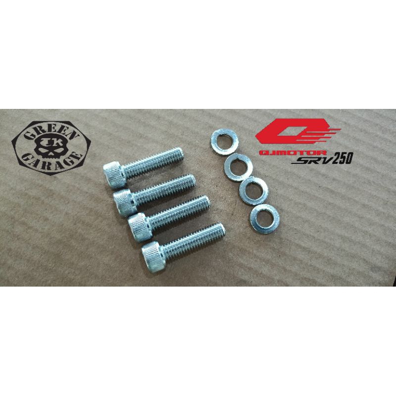 30MM STAINLESS STEEL ALLEN KEY SCREW FOR EKZOS QJMOTOR SRV250 | Shopee ...