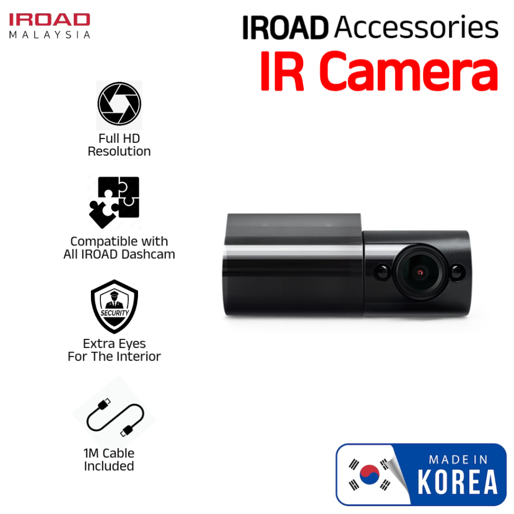 IROAD Interior Cabin Camera (IR Camera) | Shopee Malaysia