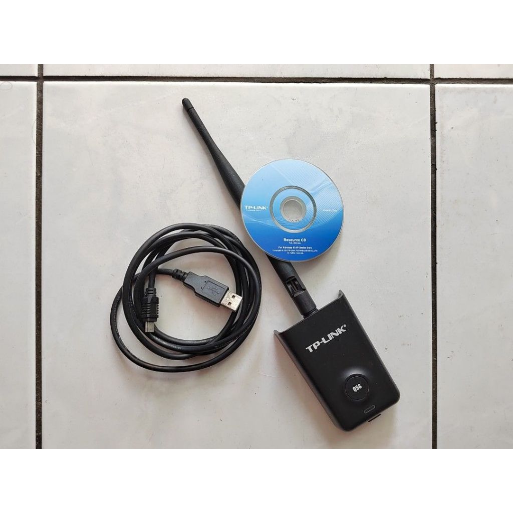 * USED * TP Link TL-WN7200ND High Power Wireless USB Adapter | Shopee ...