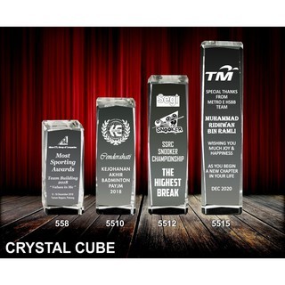 CRYSTAL PAPERWEIGHT, CRYSTAL CUBE TROPHY ICC (48 HOURS DELIVERY ...