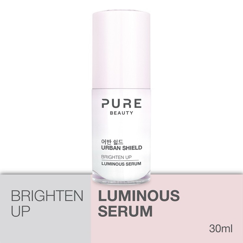 [READY STOCK] PURE BEAUTY Urban Shield Brighten Up Luminous Serum 30ml ...