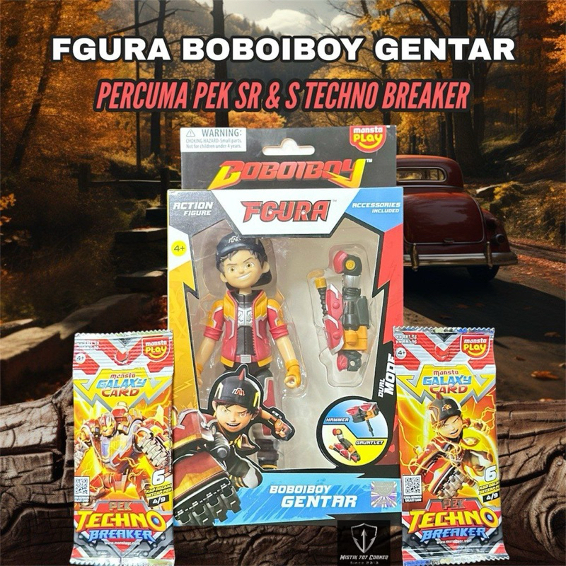 🔥HOT ITEM🔥 MONSTA GALAXY FGURA BOBOIBOY GENTAR FREEGIT PACK SR TB MECHA GENTAR & PACK S BOBOIBOY ...