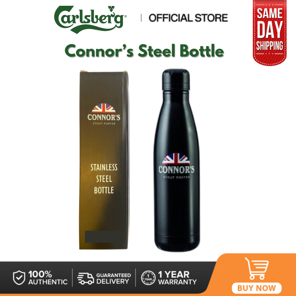 [Limited Edition] Connor's Stainless Steel Bottle 500ml SUS 304 Warm ...
