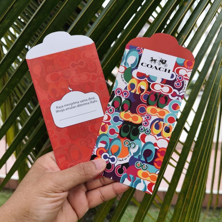 [ OFFICIAL ] COACH BRAND SAMPUL RAYA 2025 ANGPAO CANTIK MONEY ENVELOPE ...