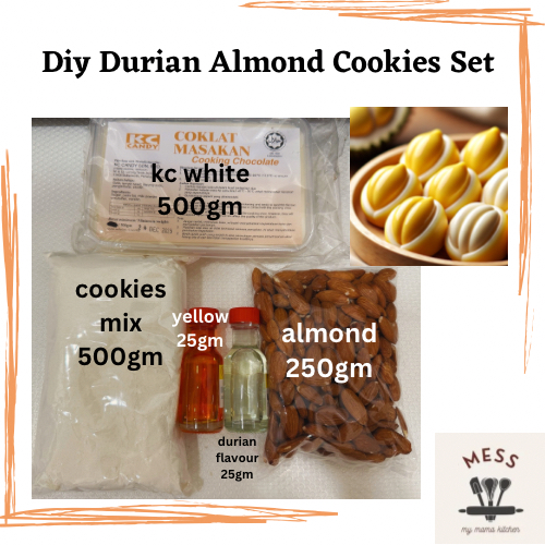 Diy Durian Cookies Set / DIY Biskut Durian Set | Shopee Malaysia