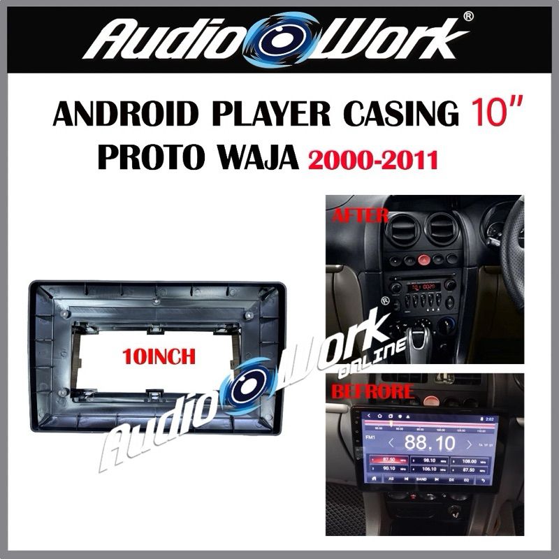 Proton Waja 2000-2011 10 Inci Untuk Android Player Casing PR-055 | Shopee Malaysia