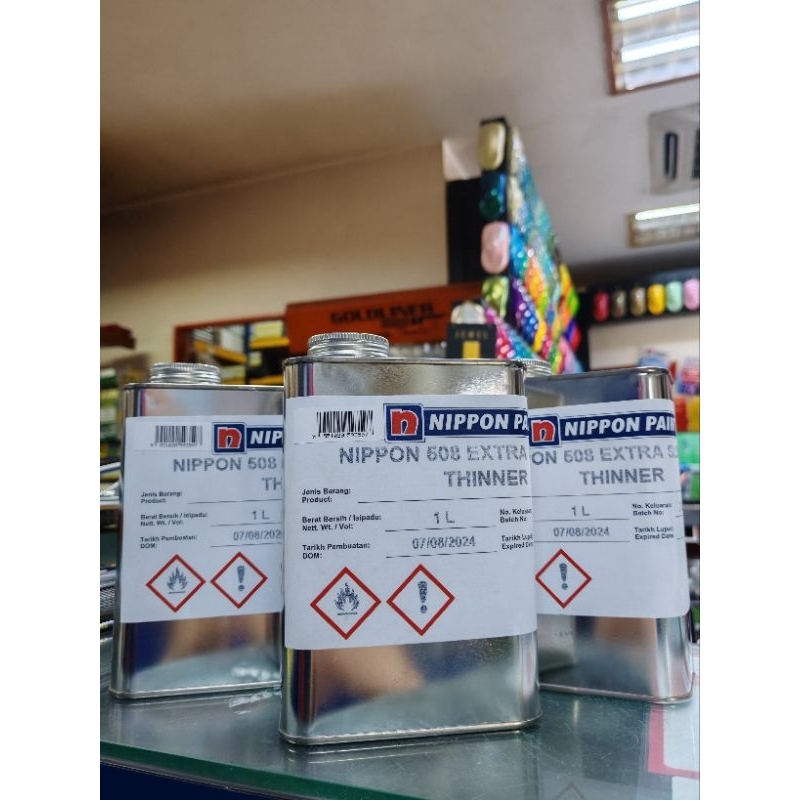 1L NIPPON 2K EXTRA SLOW THINNER 508 NAX PREMILA | Shopee Malaysia