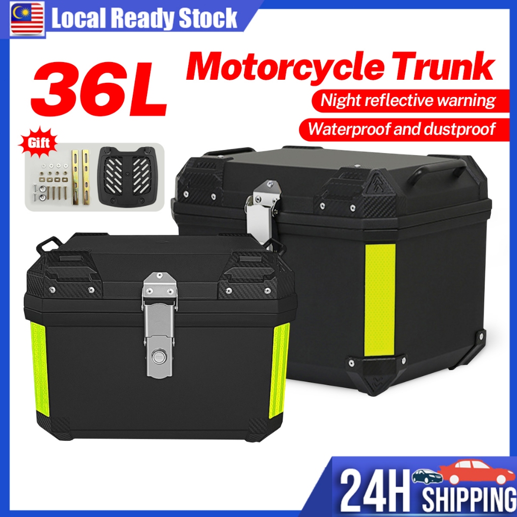 TOP BOX BELAKANG MOTOR 38L/45L Hight Quality Easylnstal Durable ...
