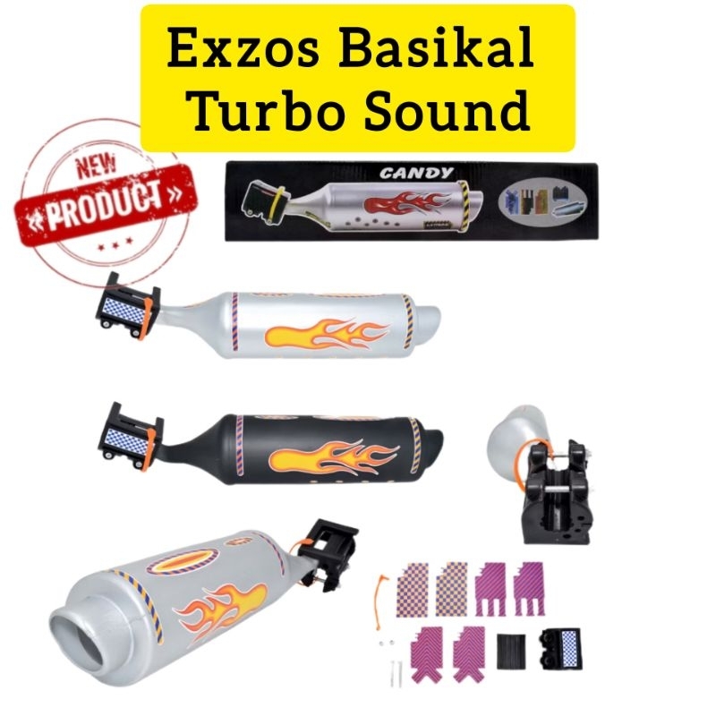 Ekzos Basikal Lajak Bunyi Turbo Mudah Dipasang Semua Jenis Basikal ...
