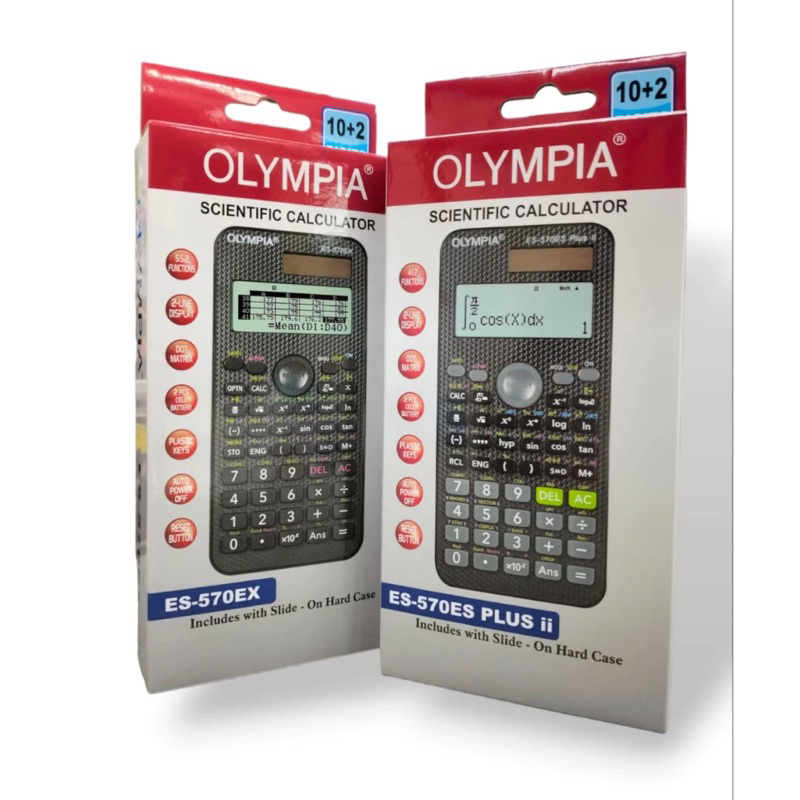 OLYMPIA SCIENTIFIC CALCULATOR ES-570MS-3e/ 570-EX FREE GEOMETRY SET | Shopee Malaysia