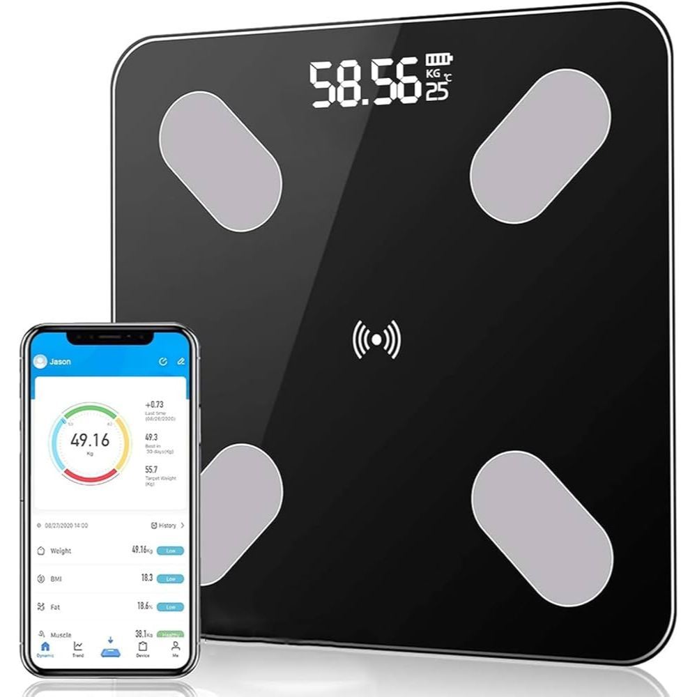 Weighing Scale Bluetooth with LED Digital Screen | Shopee Malaysia
