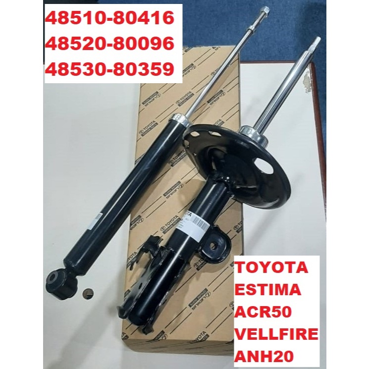 TOYOTA ESTIMA ACR50/ACR55 ,ALPHARD ANH20 ,VELLFIRE GGH20 2.4cc/3.5cc ...