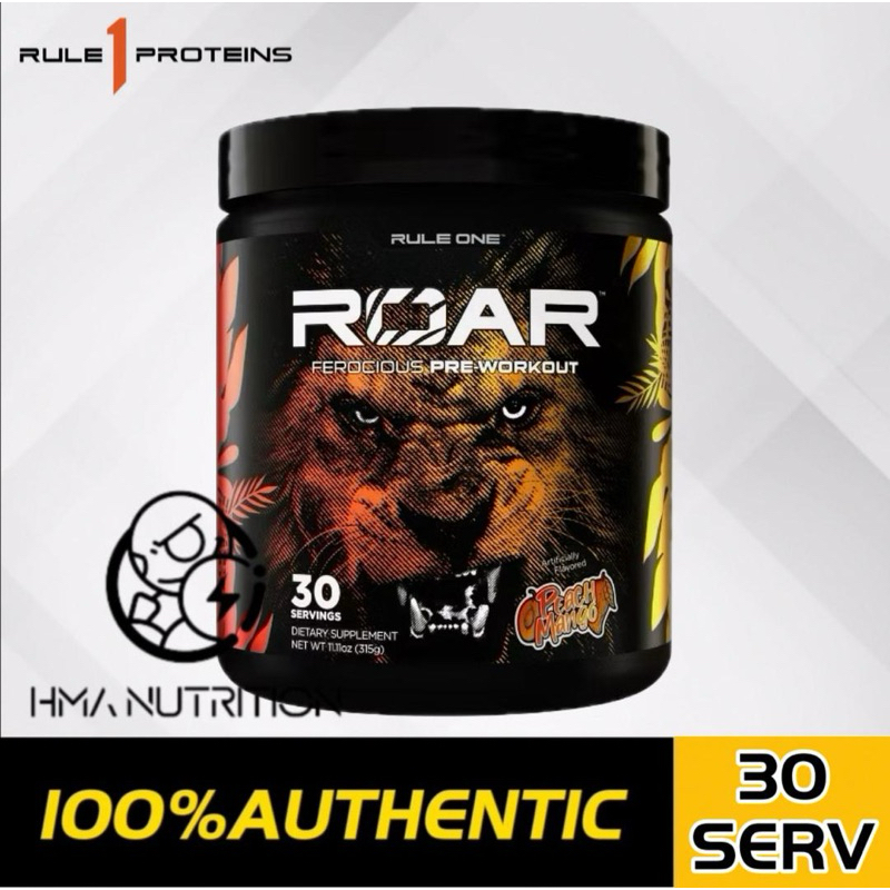 RULE 1 Roar Pre Workout (30 Servings) | Shopee Malaysia