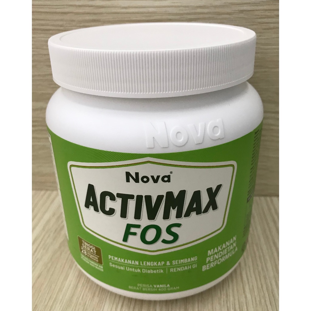 NOVA ACTIVMAX FOS 400G HIGH FIBER, PREBIOTIC & PROBIOTIC | Shopee Malaysia