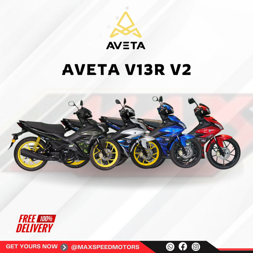 AVETA V13R V2 UNREGISTERED NEW MODEL | Shopee Malaysia