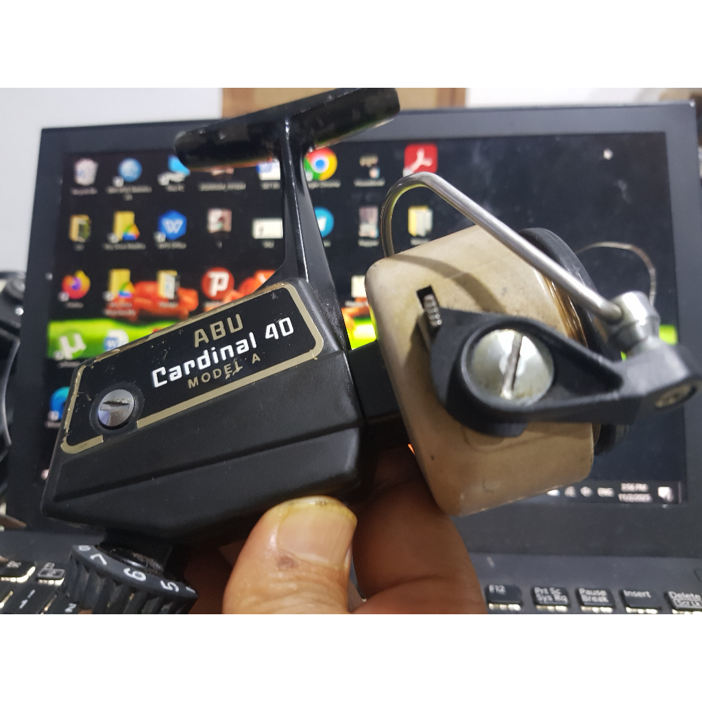 Sweden Made Vintage Abu Cardinal 40 Model A Fishing Reel Ori Bunyi ...