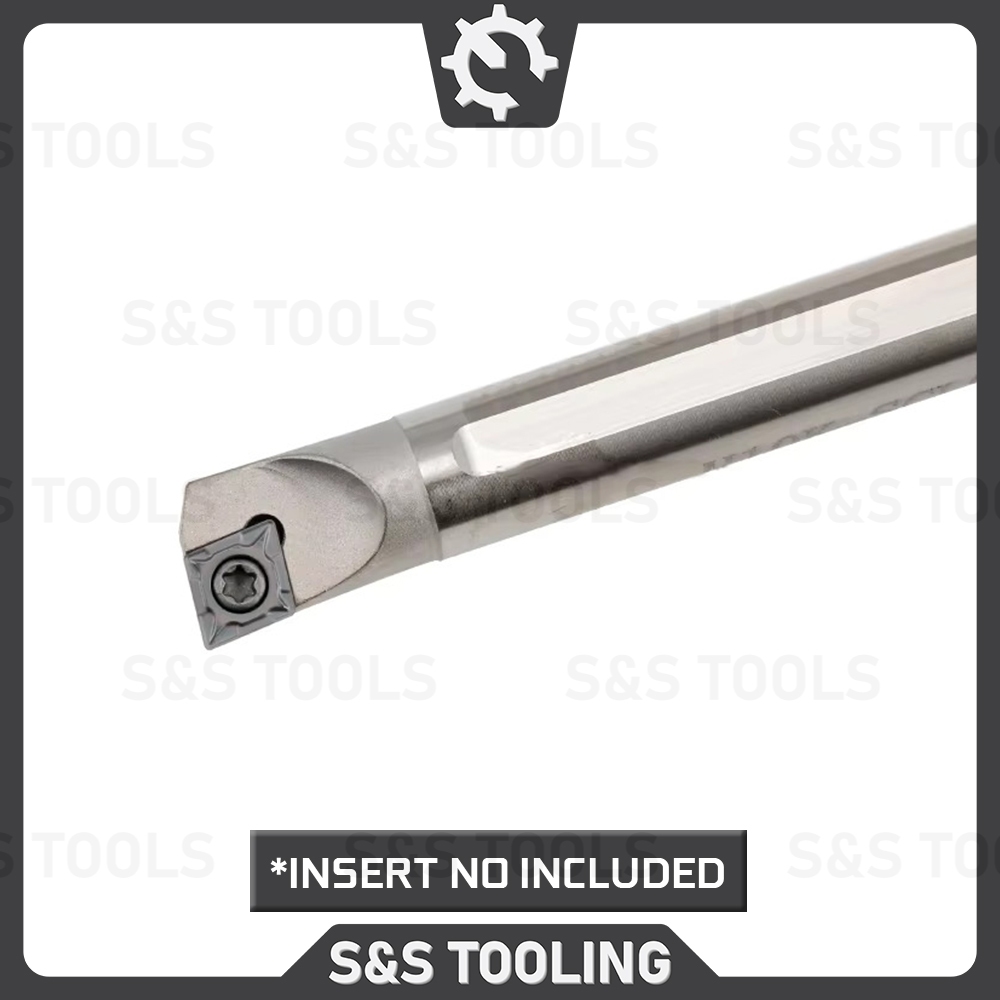 H06K H08K H10K H12M SCLCR06 HSS Boring Bar Screw Type Internal Lathe Turning Tool Holder SCLCR ...