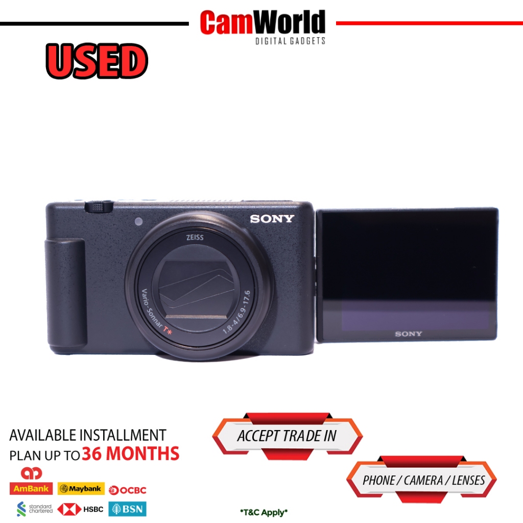 Sony ZV1 Mark ii / ZV1 ii / ZV-1 ii ( USED ) | Shopee Malaysia