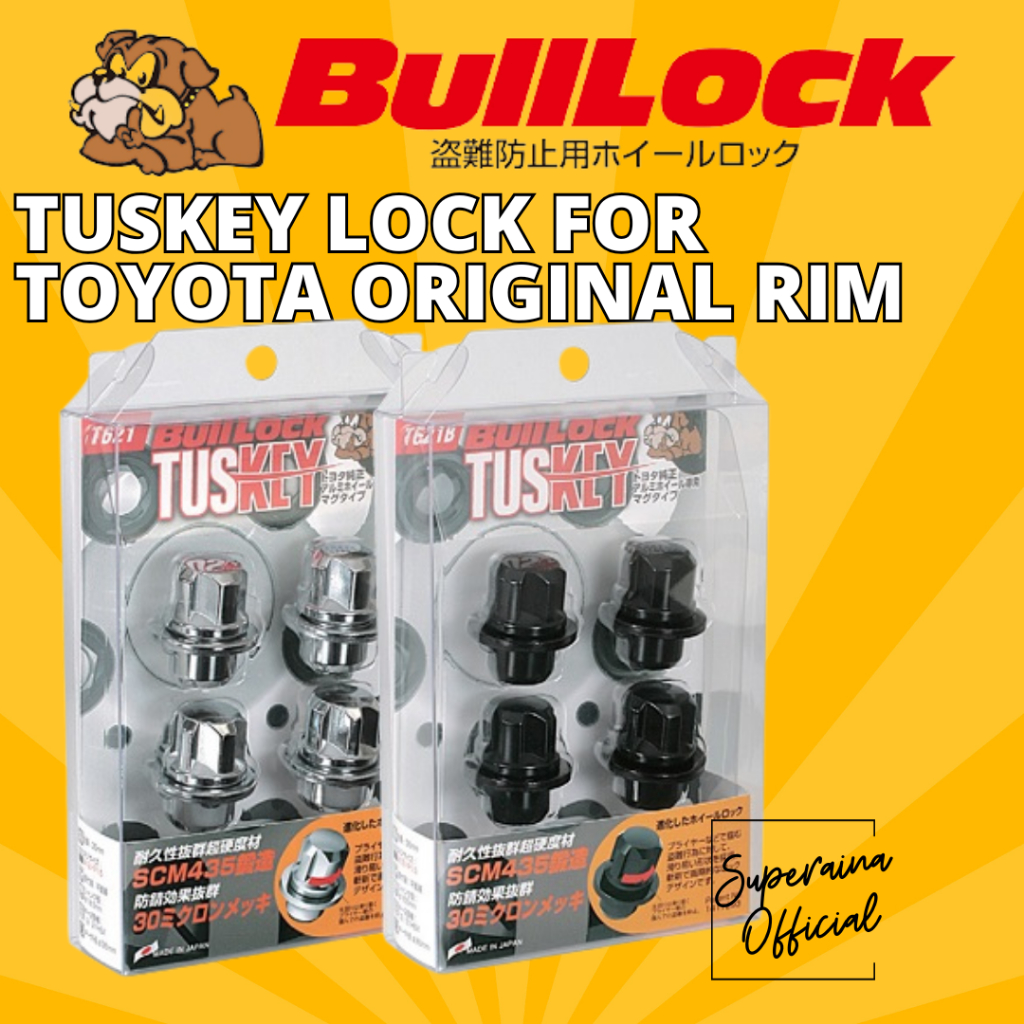 [Made in Japan] Kyo-Ei BullLock Tuskey Anti-Theft Wheels Lock Nut for ...
