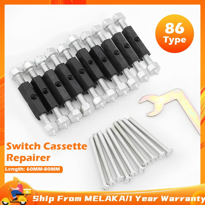 21pcs Switch Socket Cassette Screws Repair Tool 86 Type Repairer ...