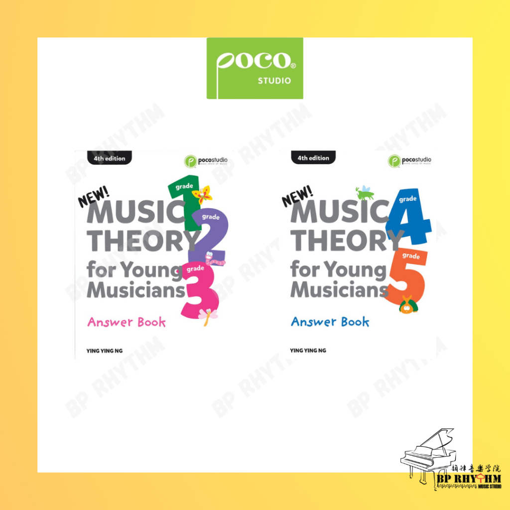 Music Theory for Young Musicians Model Answers Gd 1 - 5 (Fourth Edition) by Ying Ying Ng | Poco ...