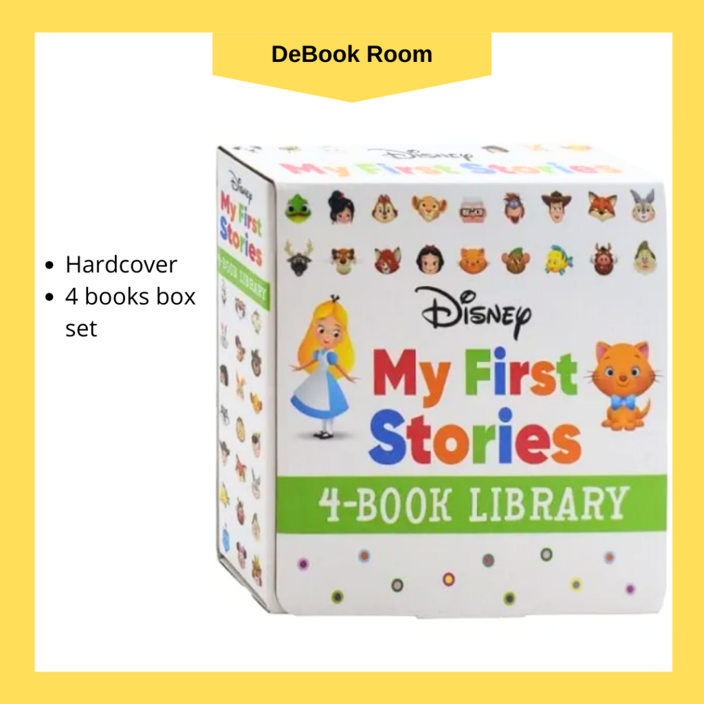 Disney My First Stories 4-Book Library Box Set | Shopee Malaysia