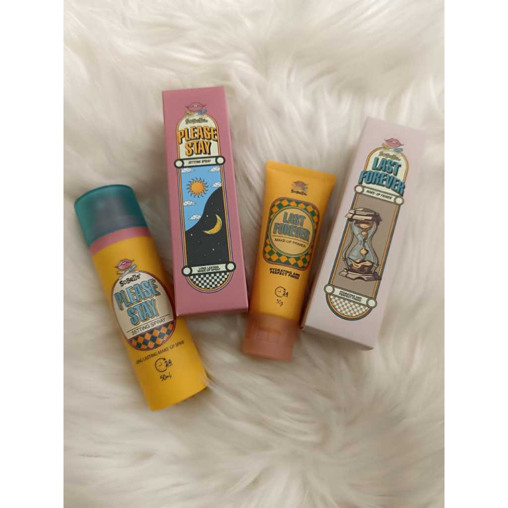 SOBELLA MAKE UP PRIMER + SETTING SPRAY ORIGINAL HQ | Shopee Malaysia