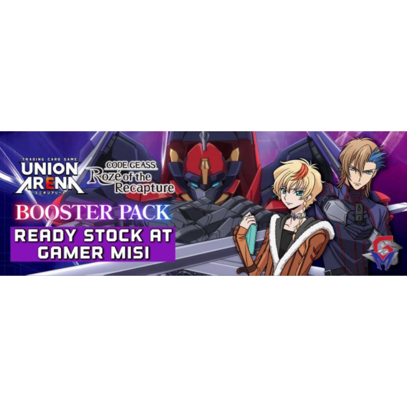 UNION ARENA : CODE GEASS ROSE OF THE RECAPTURE BOOSTER PACK (BOX ...