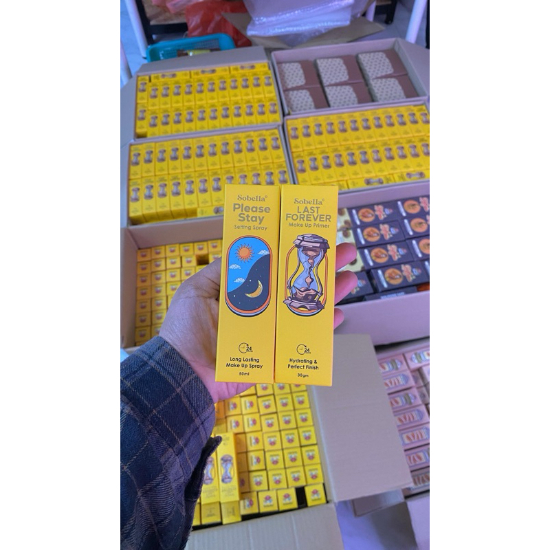 SOBELLA MAKEUP PRIMER DAN SETTING SPRAY | Shopee Malaysia