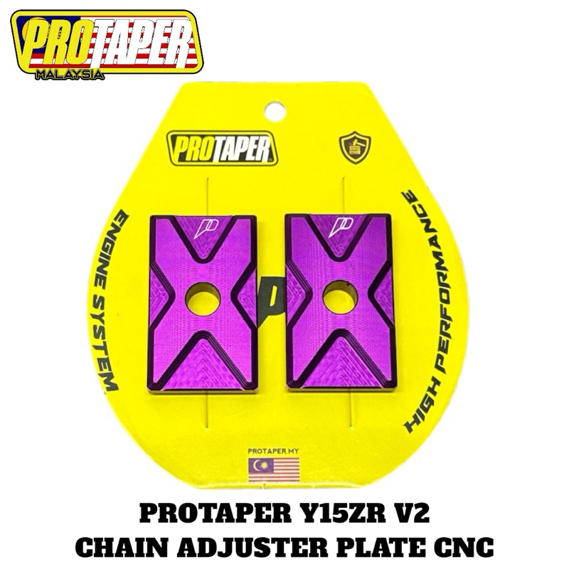 PROTAPER V2 Y15ZR CNC CHAIN ADJUSTER PLATE SET | Shopee Malaysia