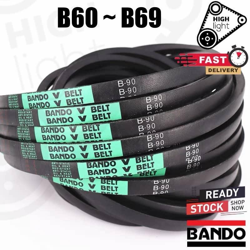 Bando Belt B60 B61 B62 B63 B64 B65 B66 B67 B68 B69 Industrial Belting B 60 61 62 63 64 65 66 67 ...