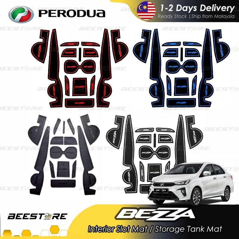 PERODUA BEZZA Interior Slot Mat Rubber Mat Anti-slip Mat Car ...