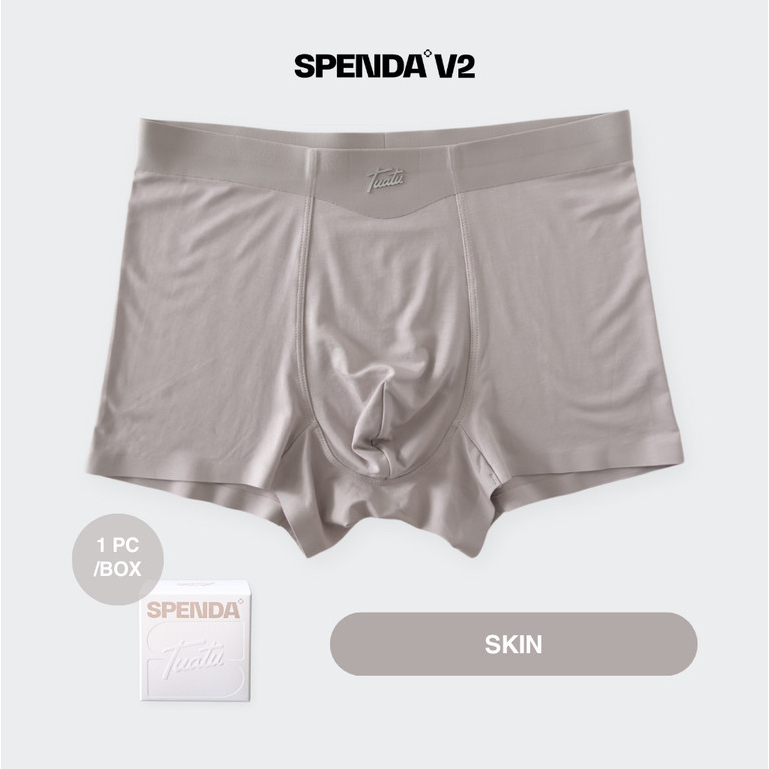 TUATU SPENDA V2 SKIN MEN'S SEAMLESS BOXER BRIEF ANTIBACTERIAL SELUAR ...