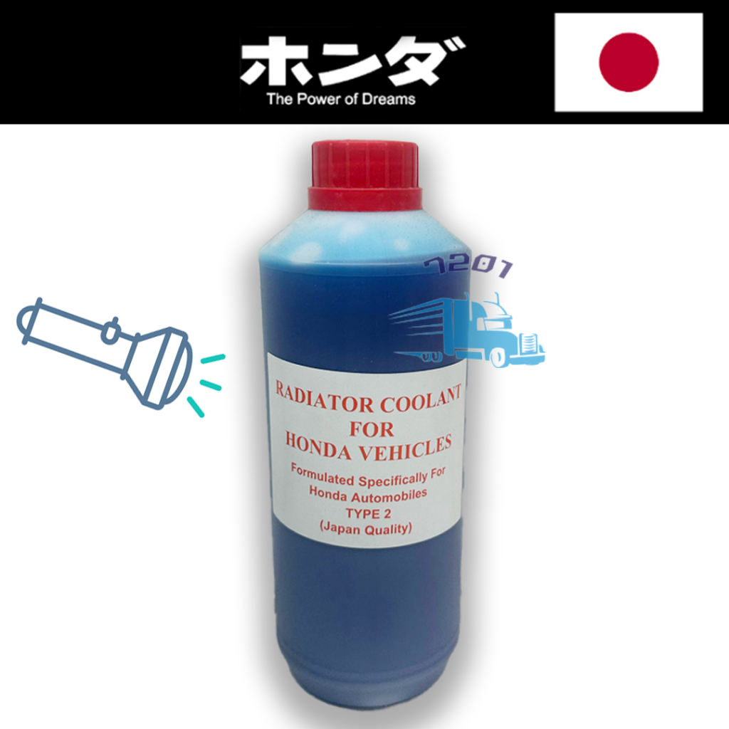 OL999-9011 Honda Type-2 anti-freeze coolant (1 liter) - blue | Shopee ...