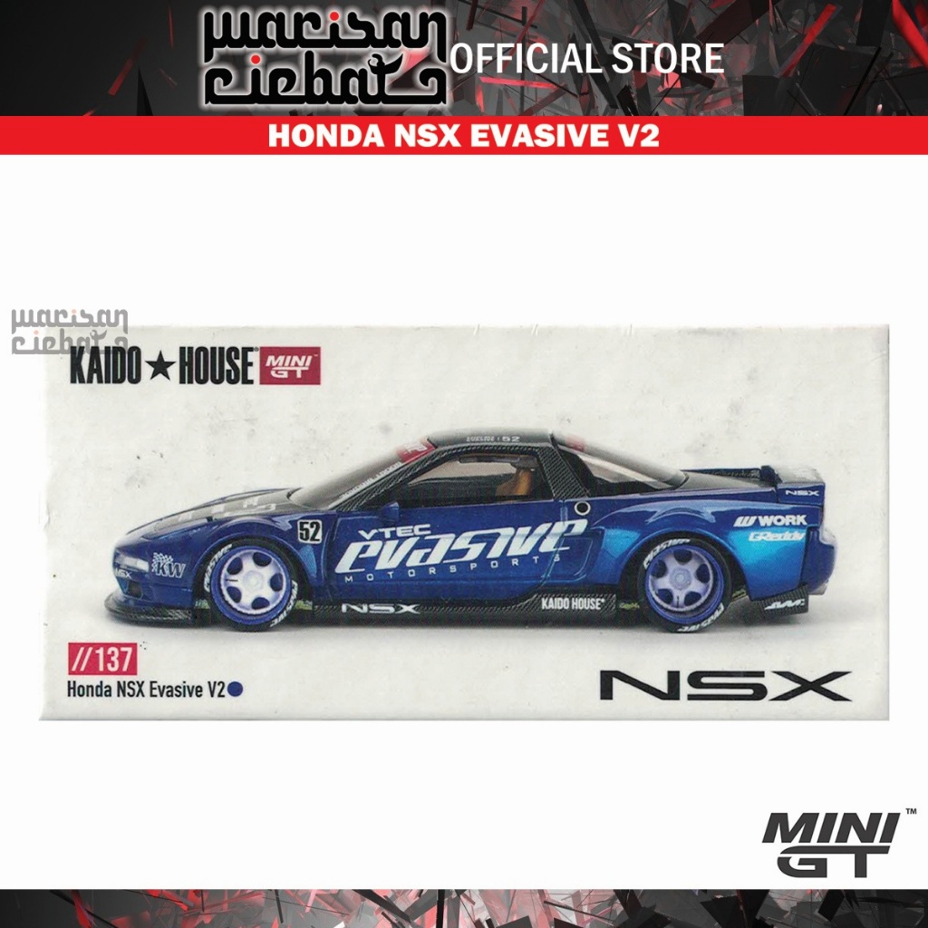 Kaido House Mini GT 1/64 KHMG137 Honda NSX Evasive V2 | Shopee Malaysia