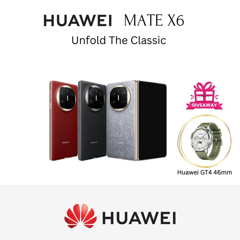 🚚READY STOCK🚚 Huawei Mate X6 (ICL-LX9)(512GB ROM 12GB RAM) | Shopee ...