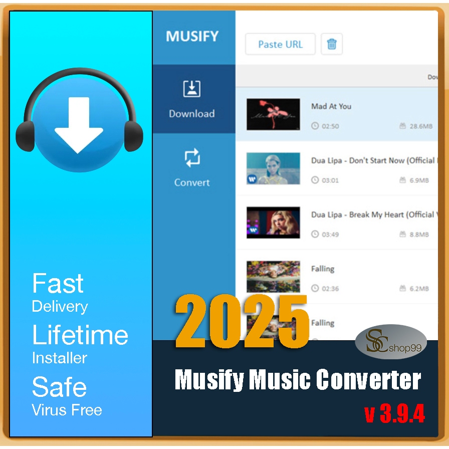 Musify Music Converter v3.9.4 For windows 64bit (Latest 2025) | Shopee ...