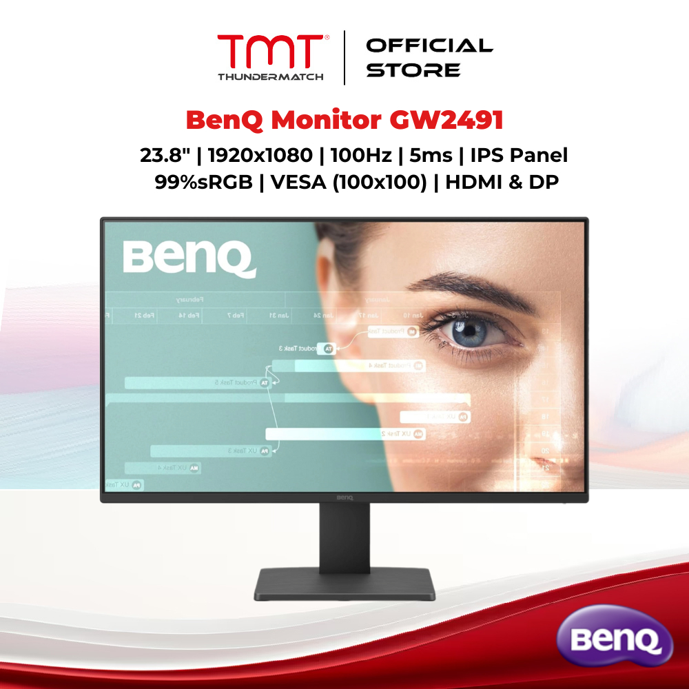 BenQ Monitor GW2491/GW2791 | 23.8"/27" | 1920x1080 | 100Hz | 5ms | IPS ...