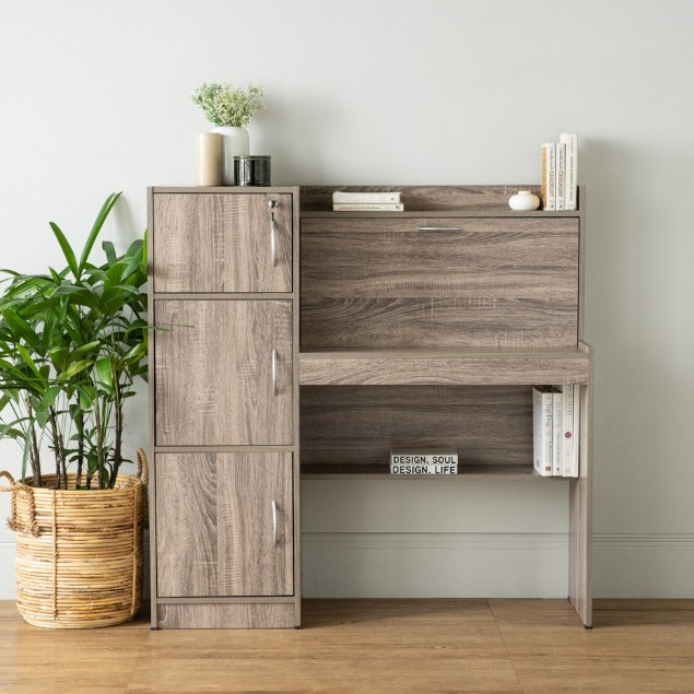 [IMuseDesign.my] FAYNE 120CM 4 Feet space saver study desk with ...