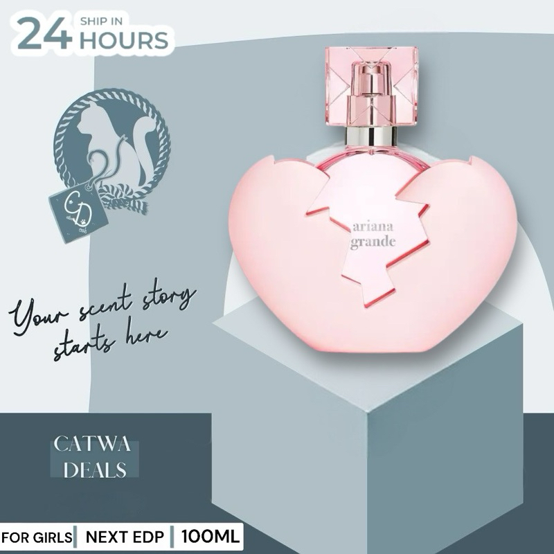 💯 Original Ariana Grande Thank U Next EDP For Women 100ml | Shopee Malaysia