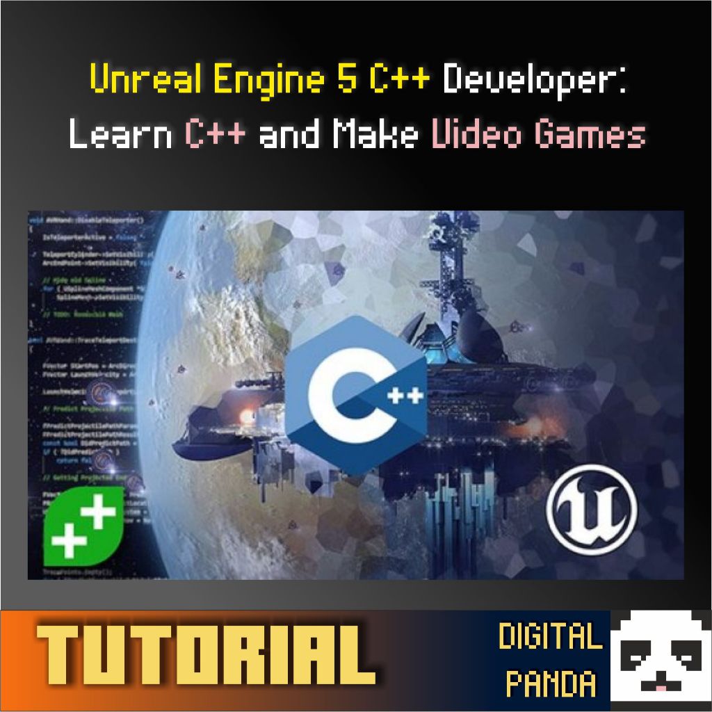 [ FULL TUTORIAL] Unreal Engine 5 C++ Developer: Learn C++ and Make Video Games | Shopee Malaysia