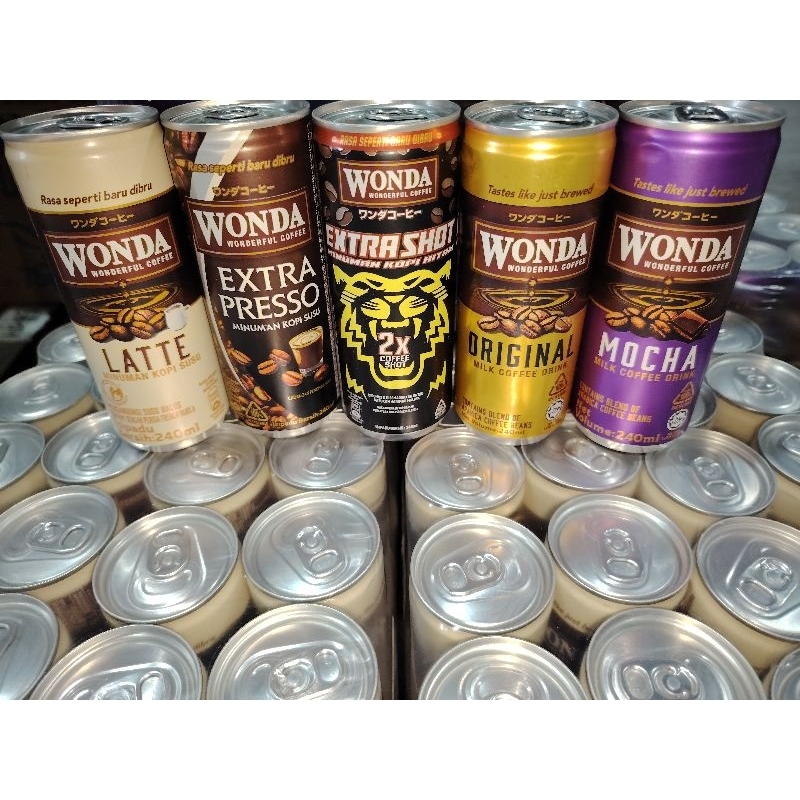 Wonda coffee, extra shot 240ml | Shopee Malaysia