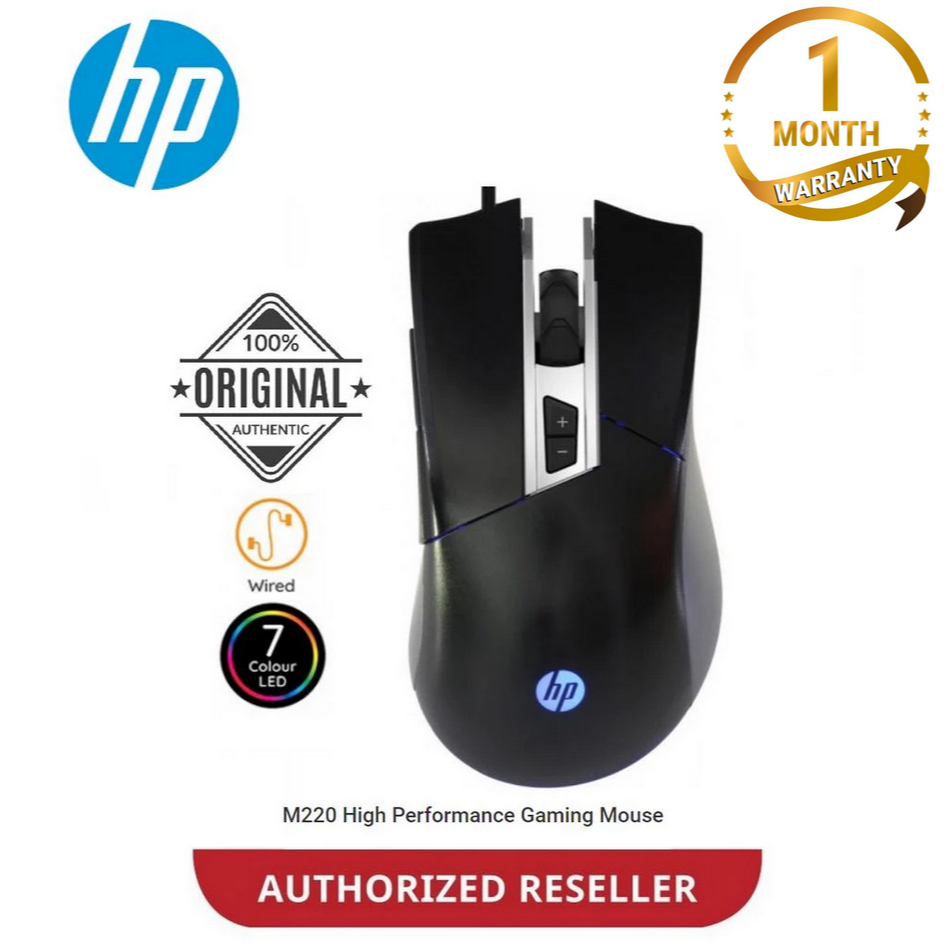 HP M220 High Performance Gaming Mouse | Shopee Malaysia