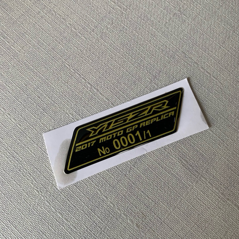 STICKER EPOXY STICKER TIMBUL Y15ZR 2017 MOTO GP REPLICA (4CM) | Shopee ...