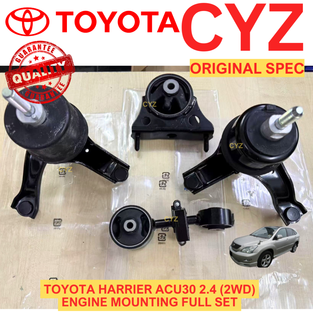 Engine Mounting Set TOYOTA HARRIER ACU30 2.4 (2WD) (TOYOTA THAILAND ...