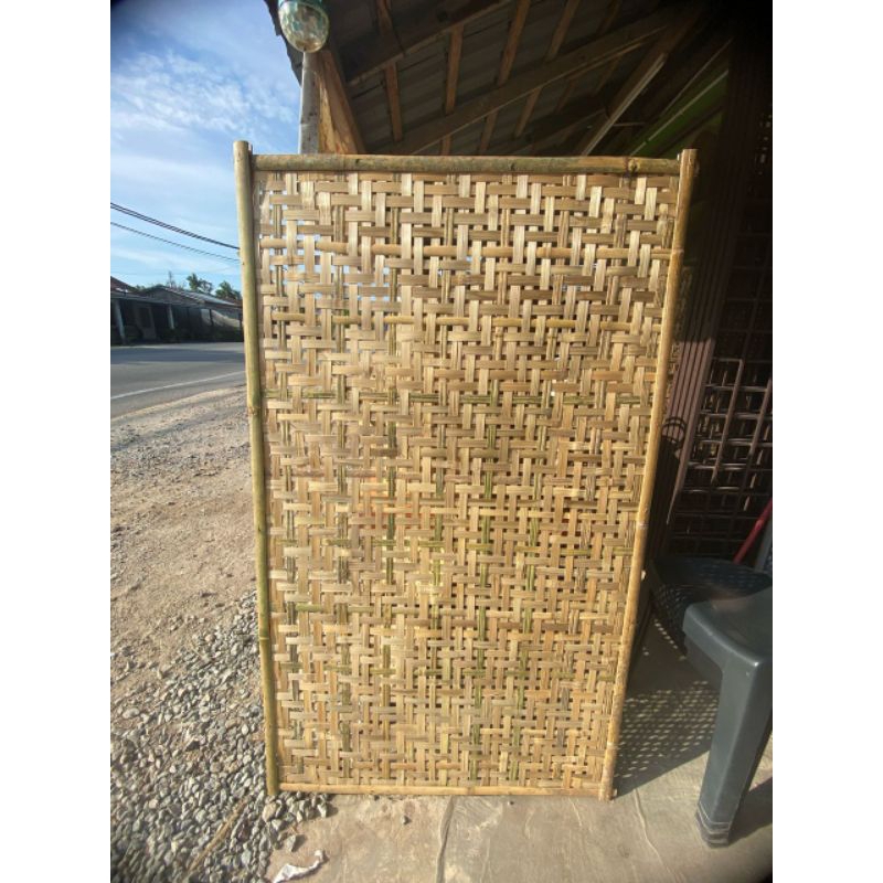 acok buluh/dinding buluh 3x5kaki/hiasan buluh/dekorasi buluh | Shopee ...