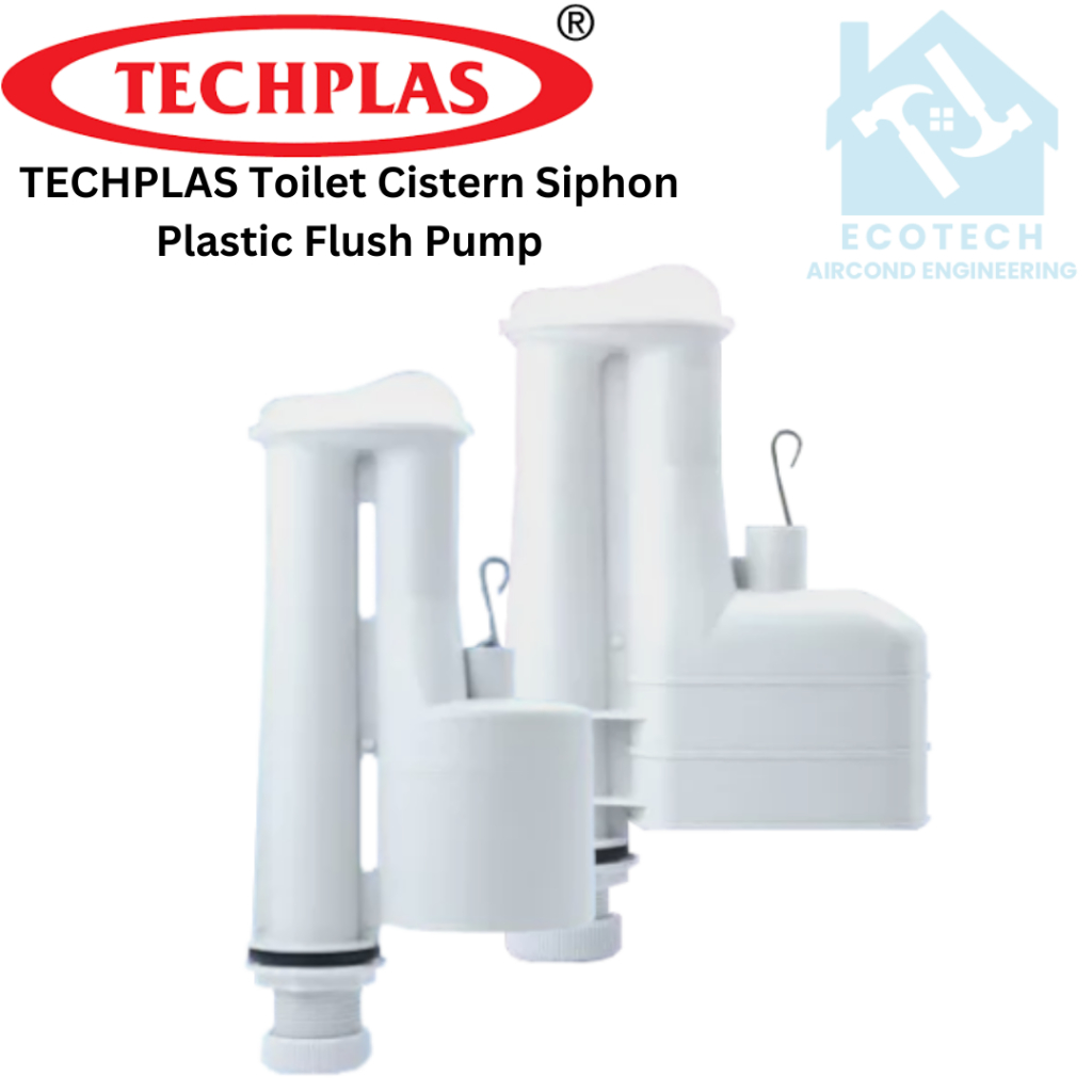 TECHPLAS Toilet Cistern Siphon Plastic Flush Pump | Shopee Malaysia