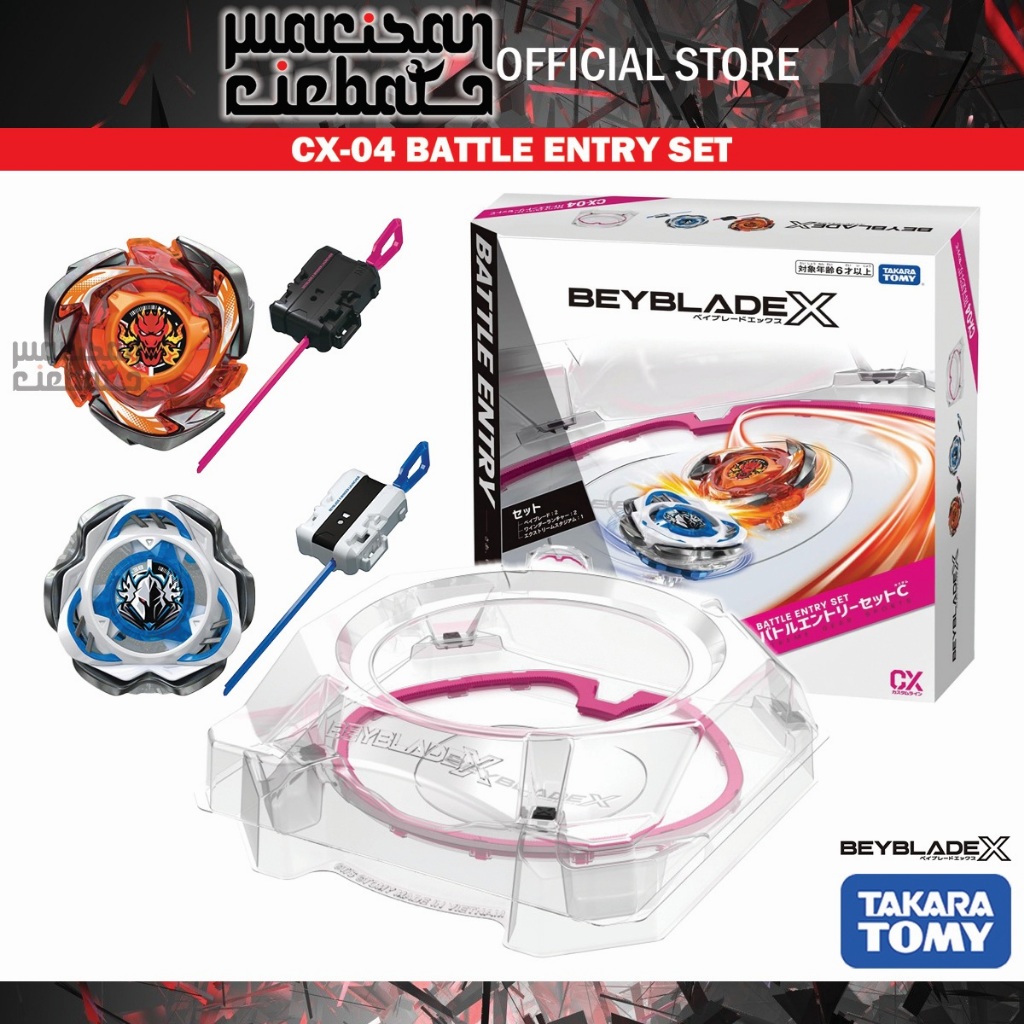 Takara Tomy Beyblade X CX-04 Battle Entry Set | Shopee Malaysia