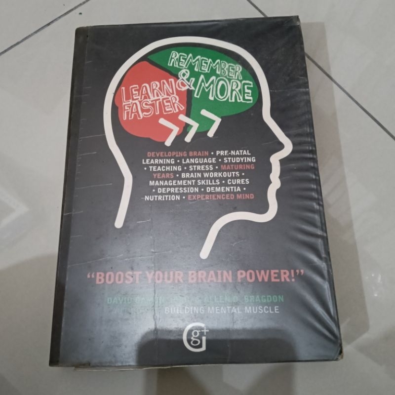 learn faster & remember more boost your brain power David gamon building mental muscle book buku ...
