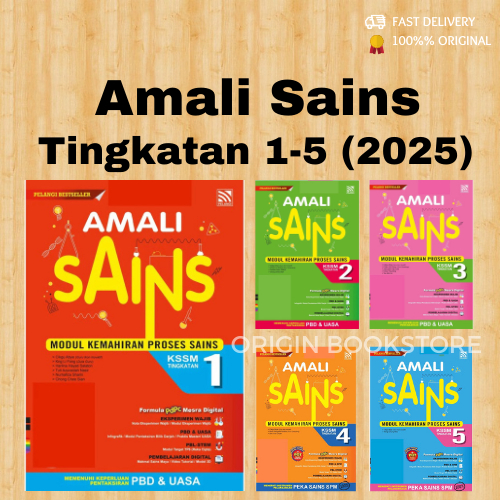 [OG] Buku Latihan : Amali Sains Tingkatan 1-5 KSSM 2025 (Dwibahasa ...